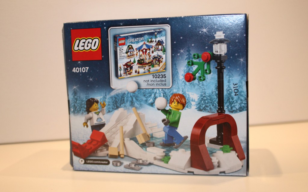 LEGO 40107 Limited Edition 2014 Schaats set Review - Bouwsteentjes.info