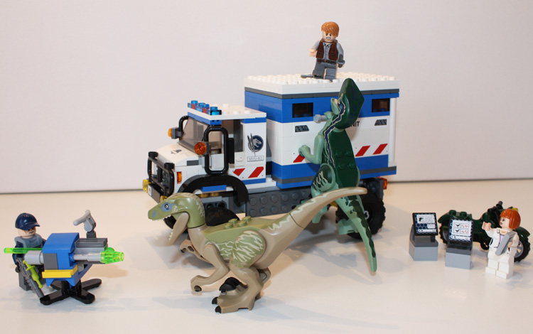 Review #33 LEGO Jurassic World 75917 Raptor rampage - Bouwsteentjes.info