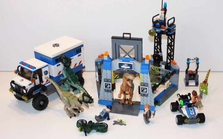 Review #33 LEGO Jurassic World 75917 Raptor rampage - Bouwsteentjes.info