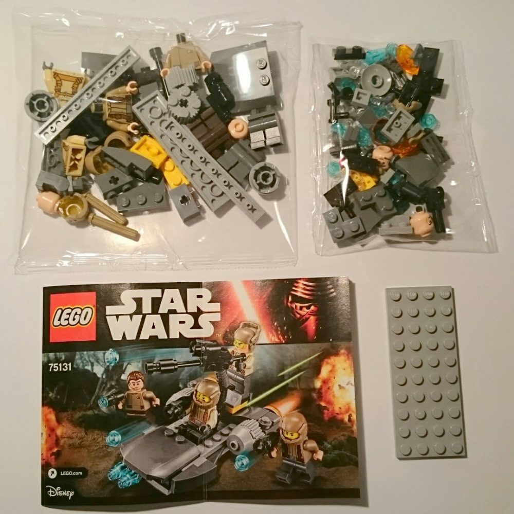 Review: LEGO Star Wars 75131 Resistance Trooper Battle Pack ...
