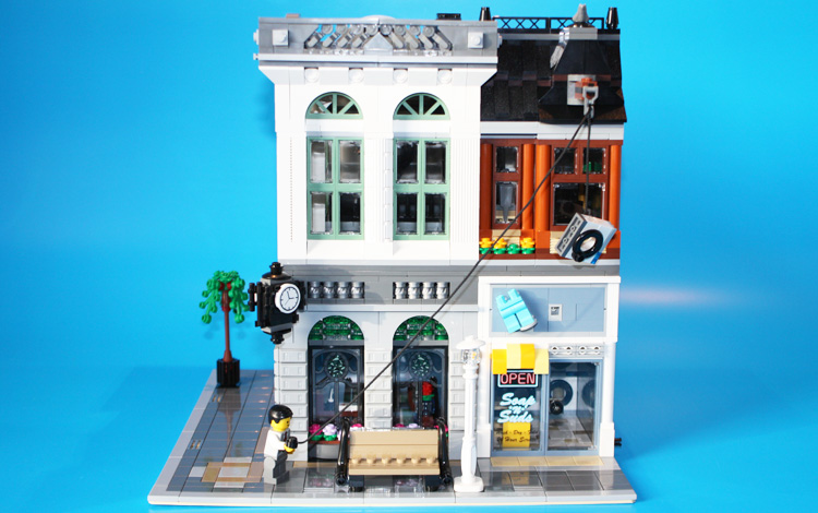 Review: LEGO Creator Expert 10251 Brick Bank - Bouwsteentjes.info