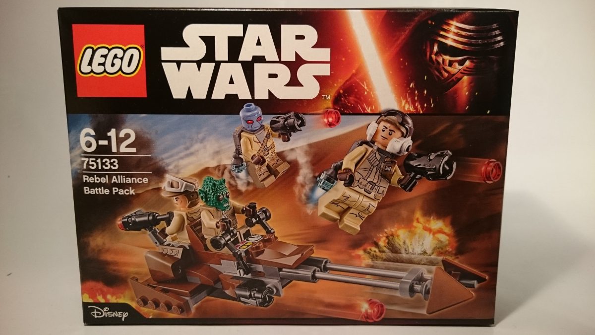 Review: Lego Star Wars 75133 Rebel Alliance Battle Pack - Bouwsteentjes ...