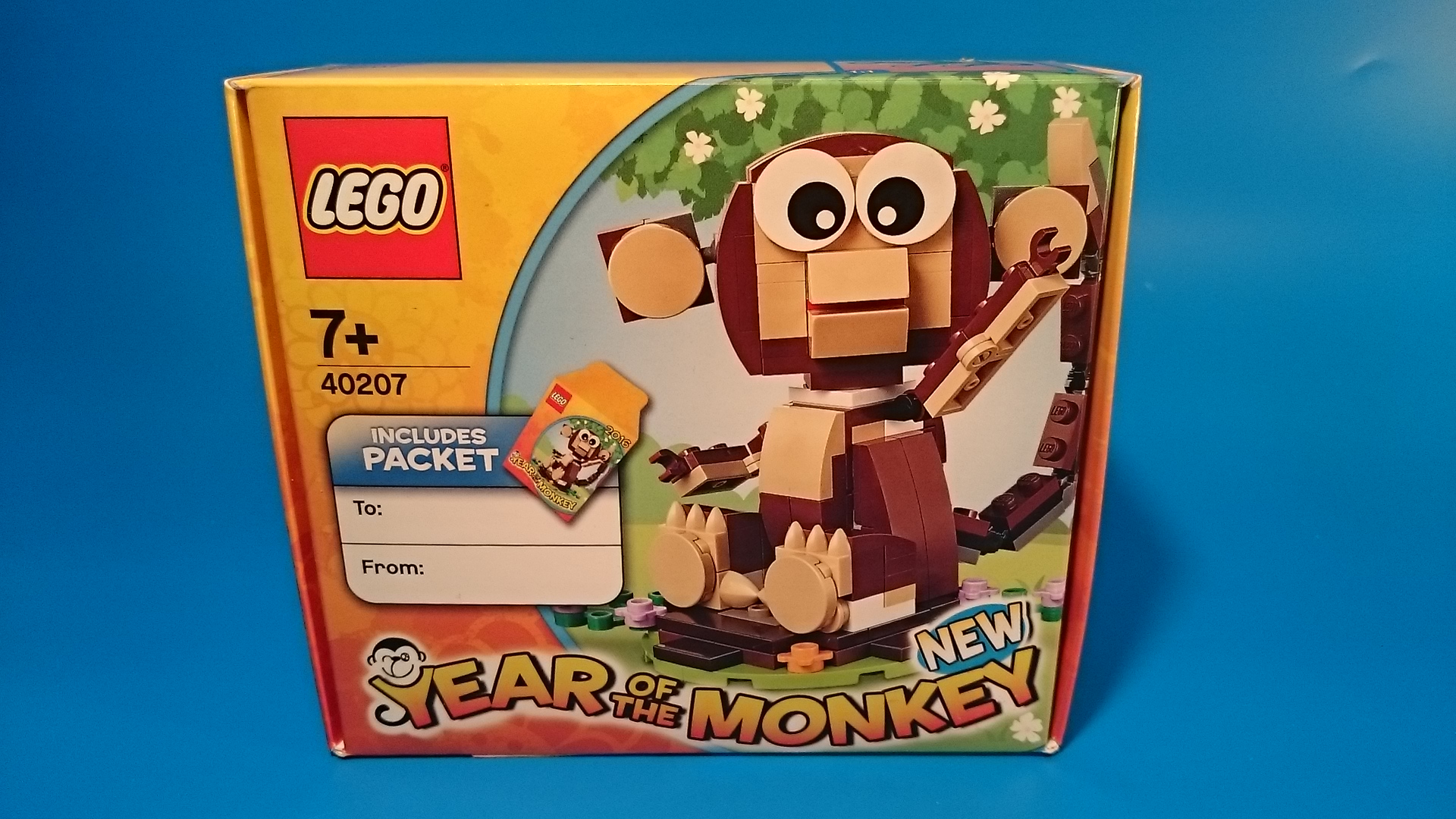 Review: LEGO 40207 Year of the Monkey - Bouwsteentjes.info