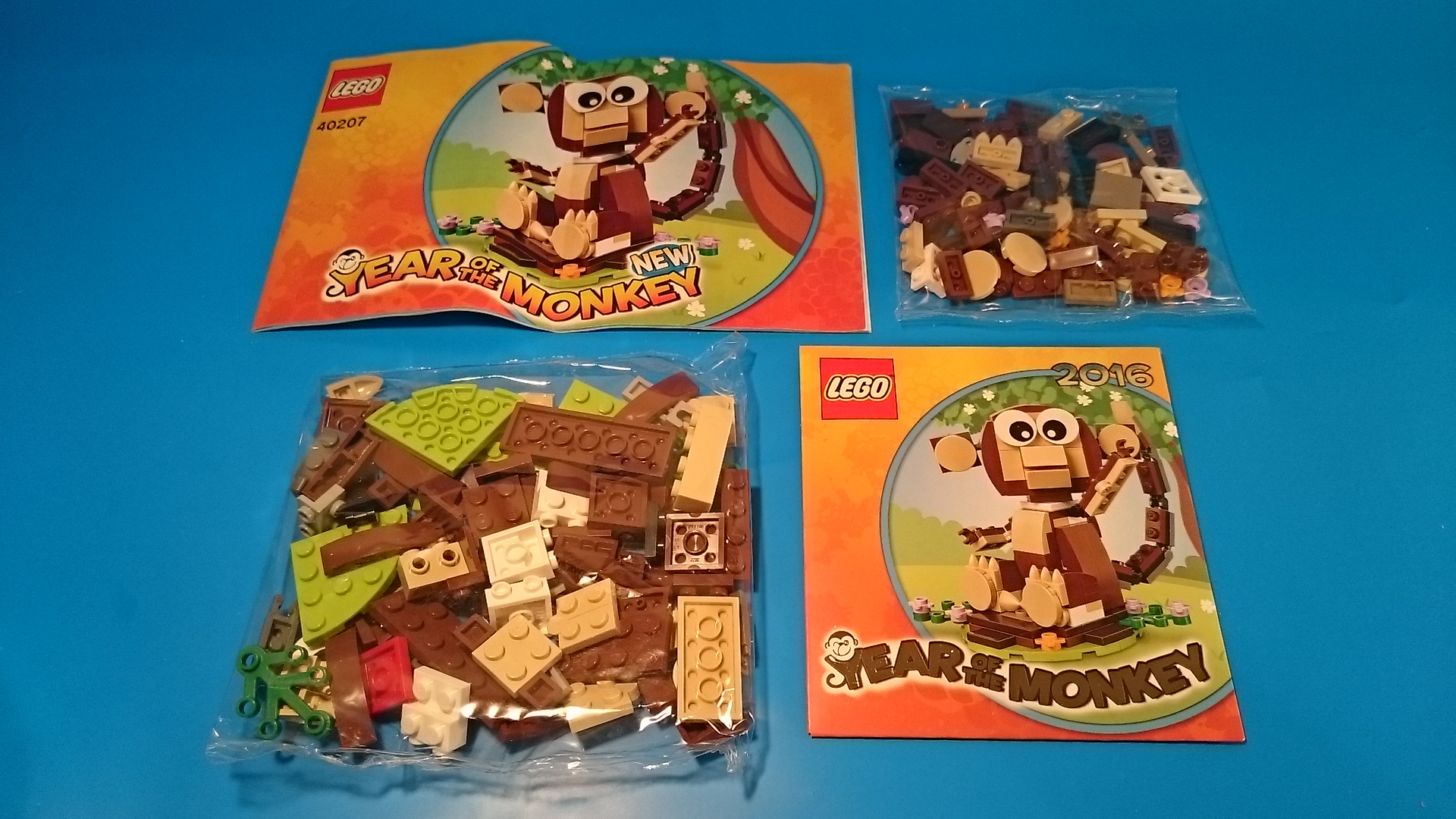 Review: LEGO 40207 Year of the Monkey - Bouwsteentjes.info