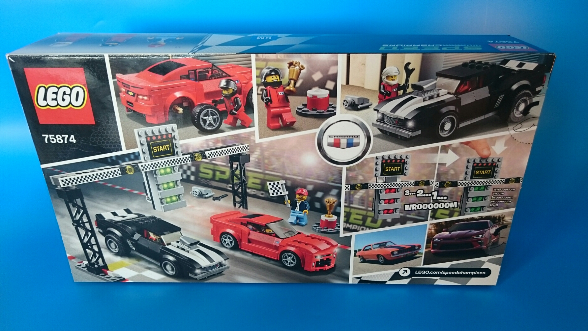 Review: LEGO Speed Champions 75874 Chevrolet Camaro Drag Race ...