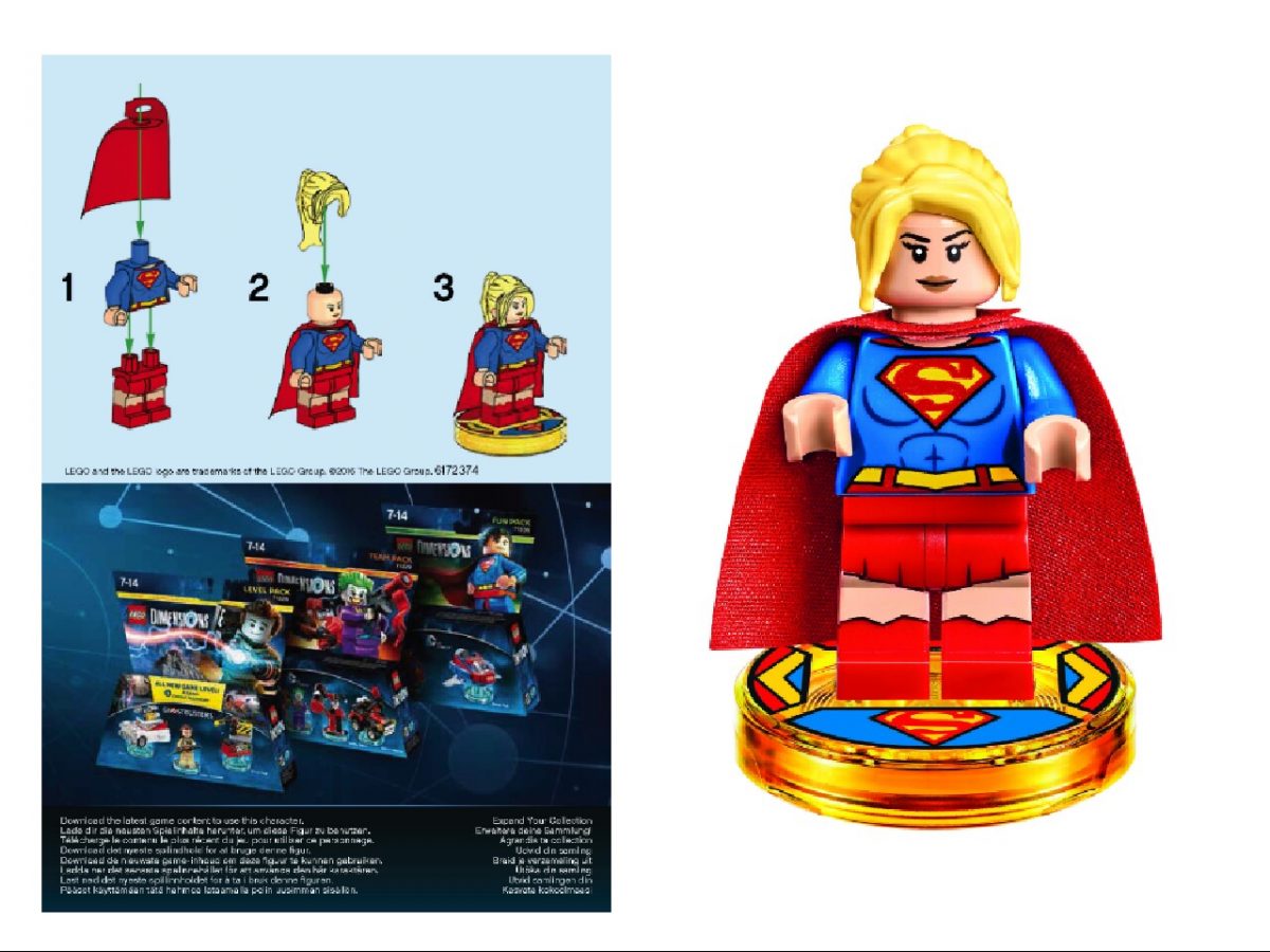LEGO Dimensions Supergirl polybag exclusief verkrijgbaar bij LEGO ...