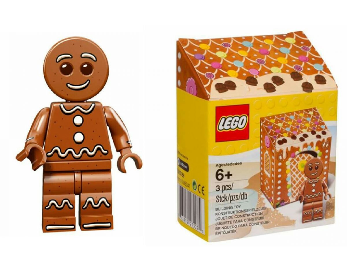 LEGO 5005156 Gingerbread Man in detail - Bouwsteentjes.info