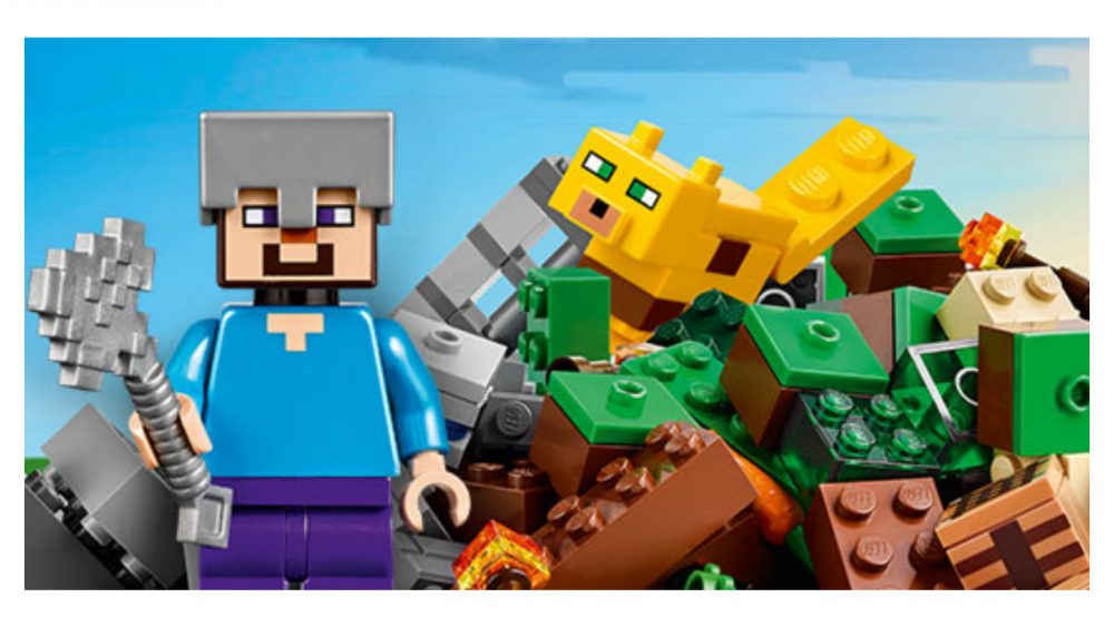 Nieuwe LEGO Minecraft sets vanaf nu verkrijgbaar - Bouwsteentjes.info