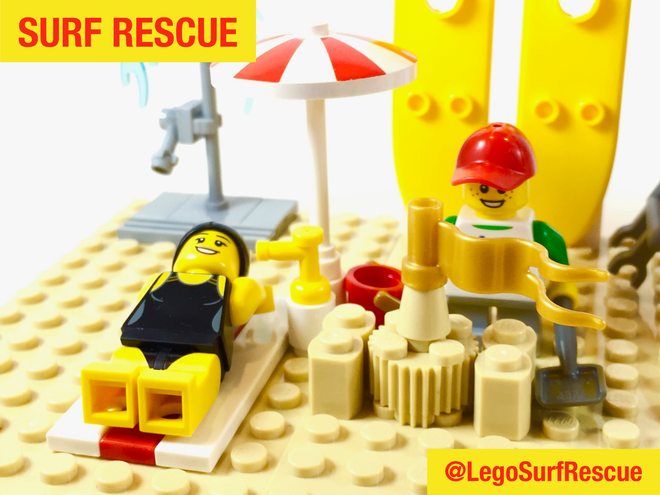 LEGO Ideas: Surf Rescue bereikt de 10.000 supporters - Bouwsteentjes.info