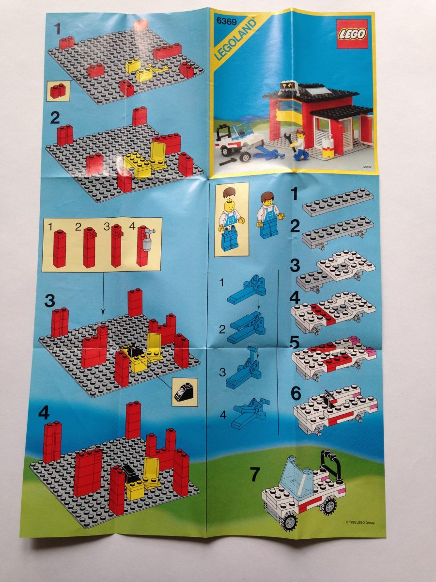 Retro Review: LEGO Town 6369 Auto Workshop - Bouwsteentjes.info