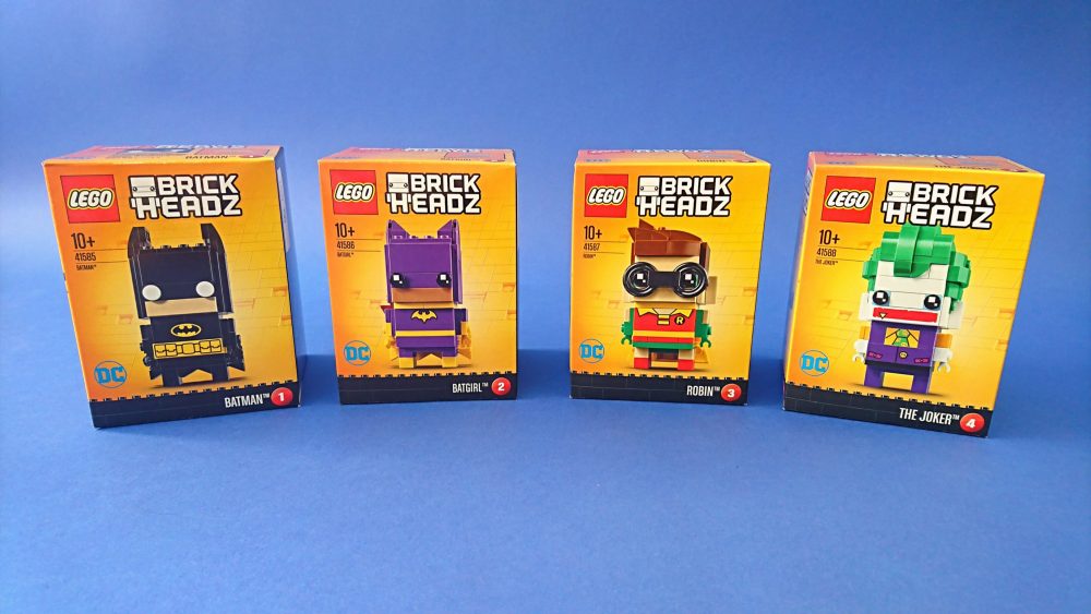 4-in-1 review LEGO Batman Movie Brickheadz - Bouwsteentjes.info