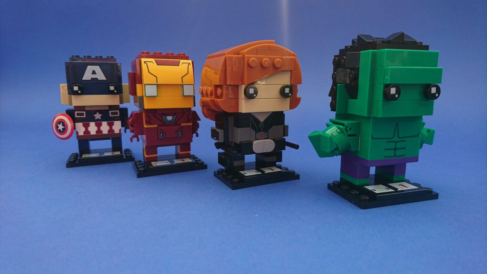 4-in-1 review LEGO Marvel BrickHeadz - Bouwsteentjes.info