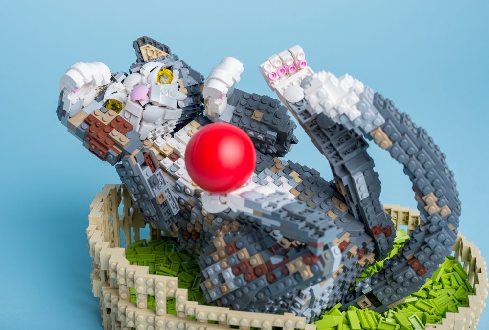 LEGO MOC: Cat door timofey_tkachev - Bouwsteentjes.info