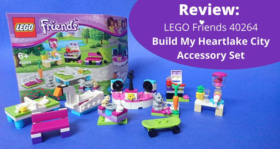 Review LEGO Friends 40264 Build My Heartlake City Accessory Set ...