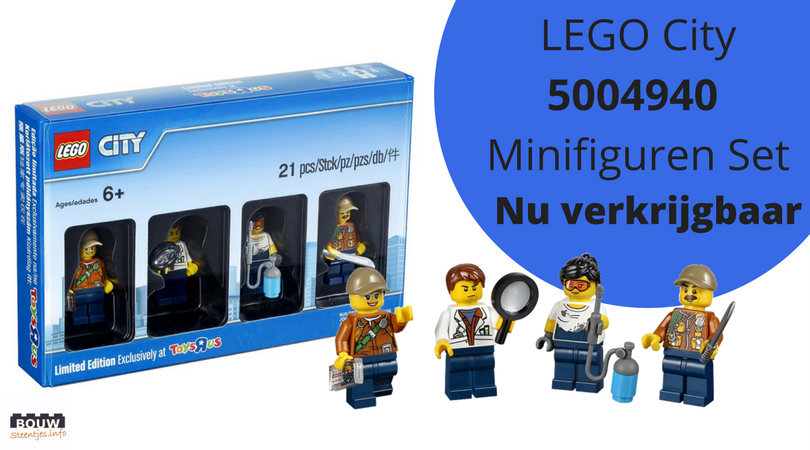 LEGO City 5004940 Minifiguren Set nu verkrijgbaar - Bouwsteentjes.info