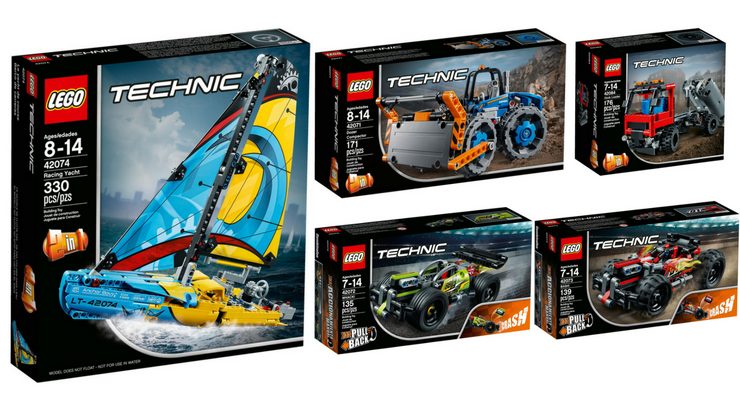 Eerste visuals LEGO Technic 2018 - Bouwsteentjes.info