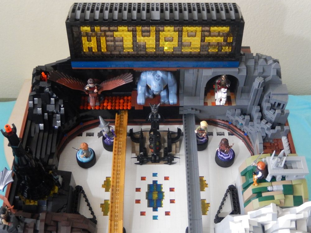 Te gekke werkende LEGO Lord of the Rings Pinball MOC - Bouwsteentjes.info