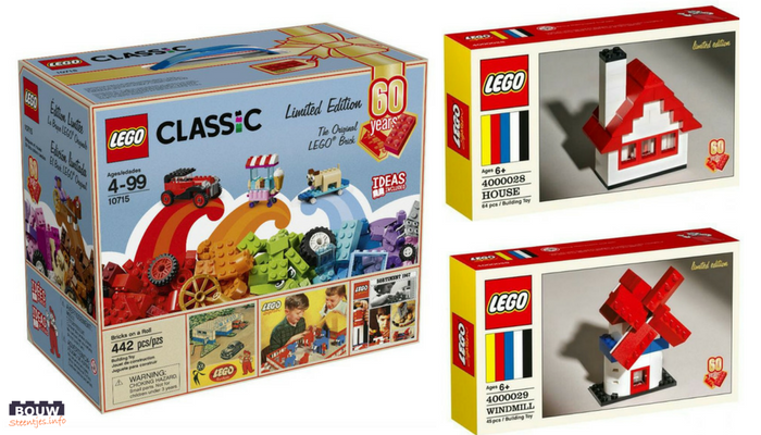 Exclusieve LEGO 60th Anniversary sets onthuld - Bouwsteentjes.info
