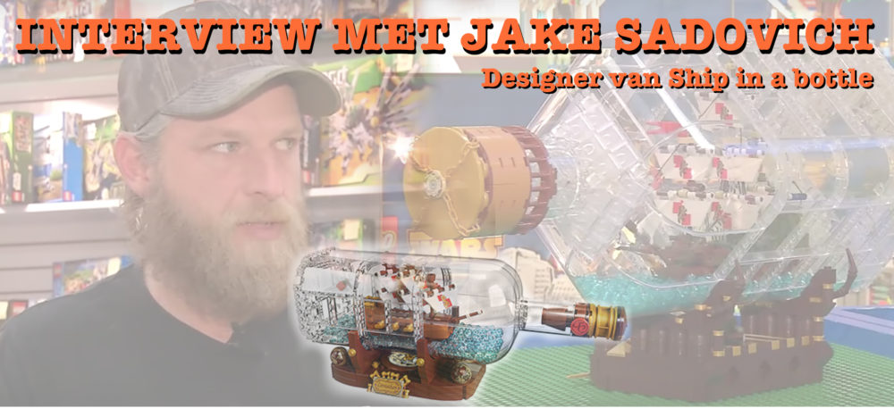 Interview met Jake Sadovich designer van LEGO 21313 Ship in a Bottle ...