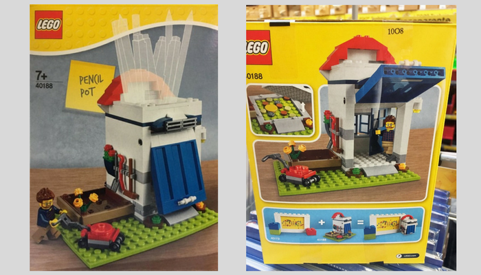LEGO 40188 Pencil Pot - Bouwsteentjes.info
