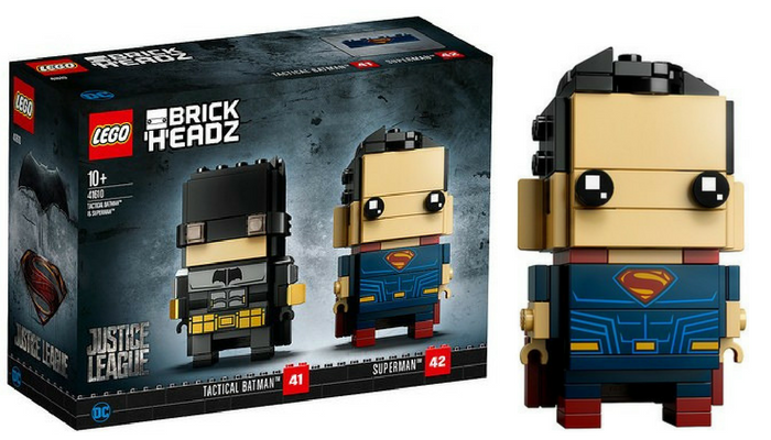 [HD visuals] LEGO BrickHeadz 41610 Tactical Batman & Superman ...