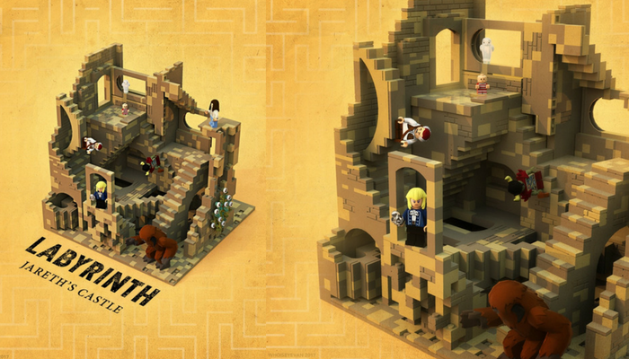 [Uitgelicht] LEGO Ideas Labyrinth - Jareths Castle - Bouwsteentjes.info