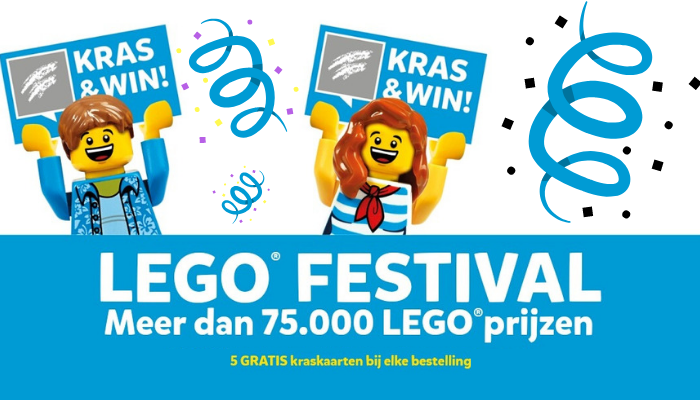 Kras en win LEGO Festival - Bouwsteentjes.info