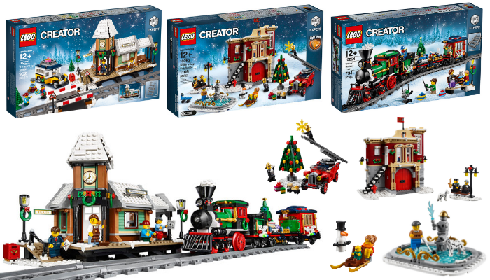 LEGO Creator Winter Village Station en Winter Holiday Train weer ...