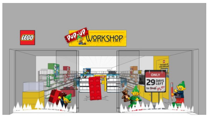 LEGO opent LEGO pop-up stores in Amerika - Bouwsteentjes.info