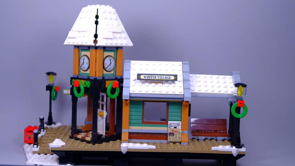 [Review] LEGO Creator Expert Winter Village Station - Bouwsteentjes.info