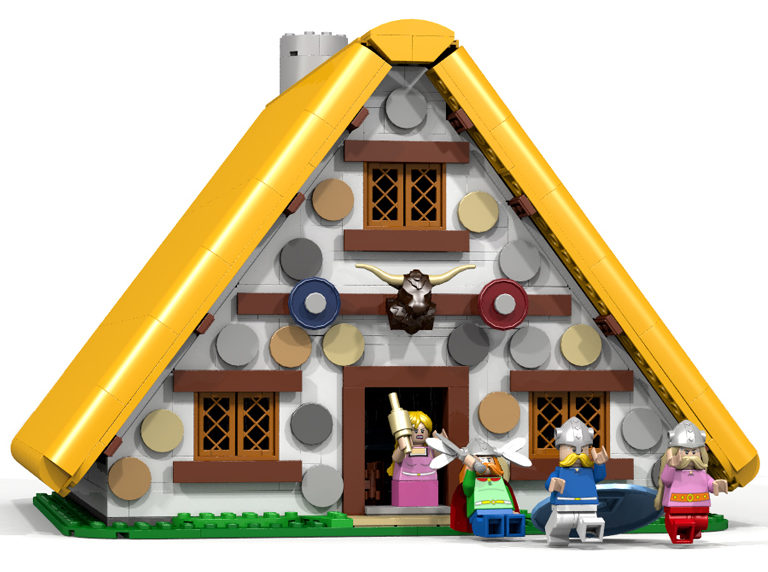 [Uitgelicht] LEGO Ideas Asterix The Gaulish Village - Bouwsteentjes.info