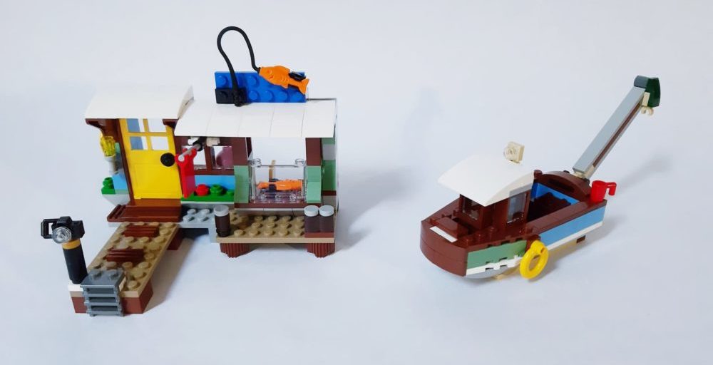 [Review] LEGO Creator 31093 Riverside Houseboat - Bouwsteentjes.info