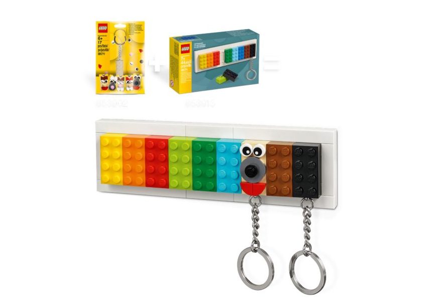 [Review] LEGO 853913 Key Hanger & LEGO 853902 Key Chain - Bouwsteentjes ...