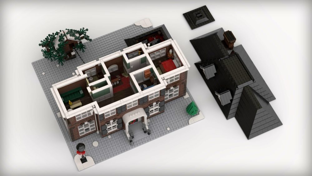 LEGO Ideas Home Alone - McCallister's House bereikt 10K supporters ...