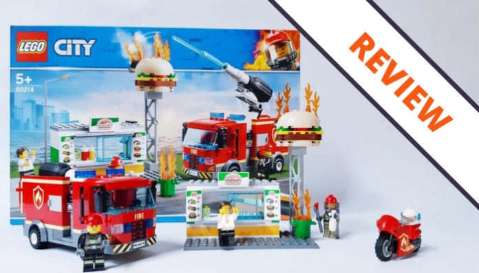 [Review] LEGO City 60214 Burger Bar Fire Rescue - Bouwsteentjes.info