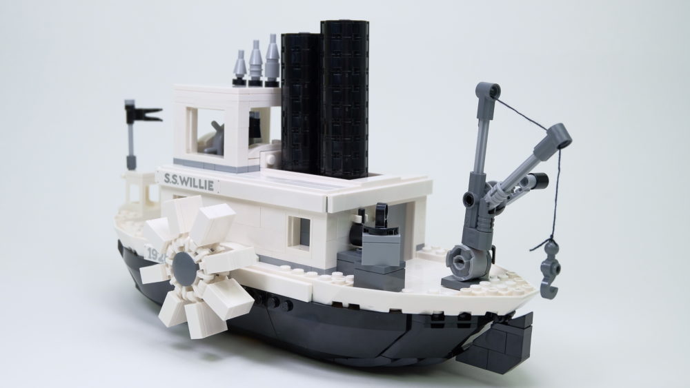 [Review] LEGO Ideas 21317 Steamboat Willie - Bouwsteentjes.info