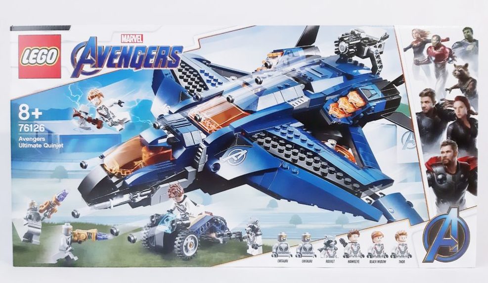 [Review] LEGO Marvel 76126 Avengers Ultimate Quinjet - Bouwsteentjes.info