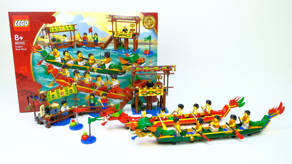 LEGO 80103 Dragon Boat Race - Bouwsteentjes.info