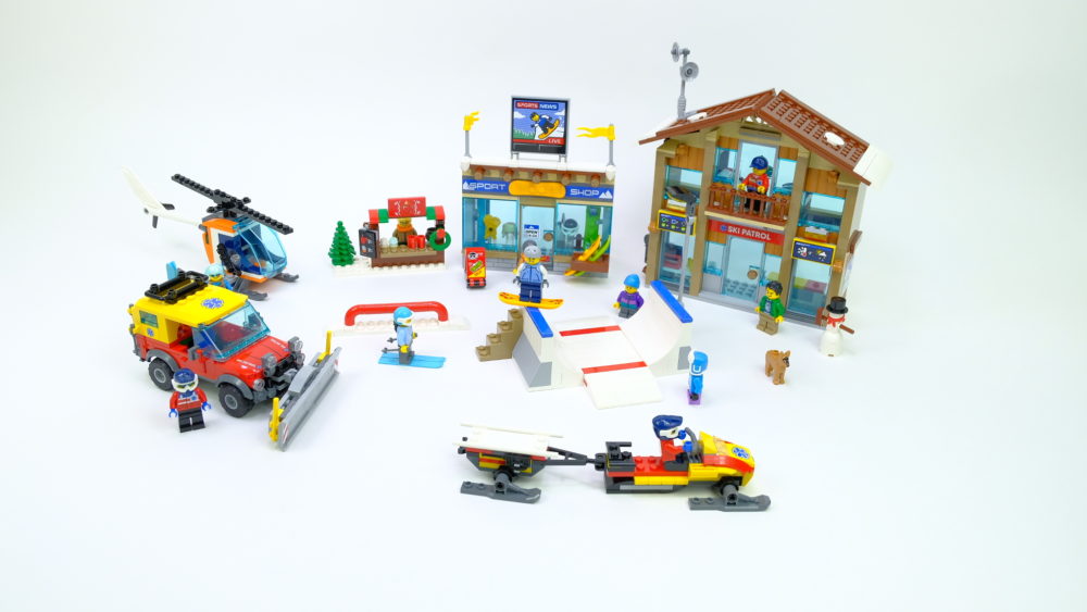 [Review] LEGO City 60203 Ski Resort - Bouwsteentjes.info